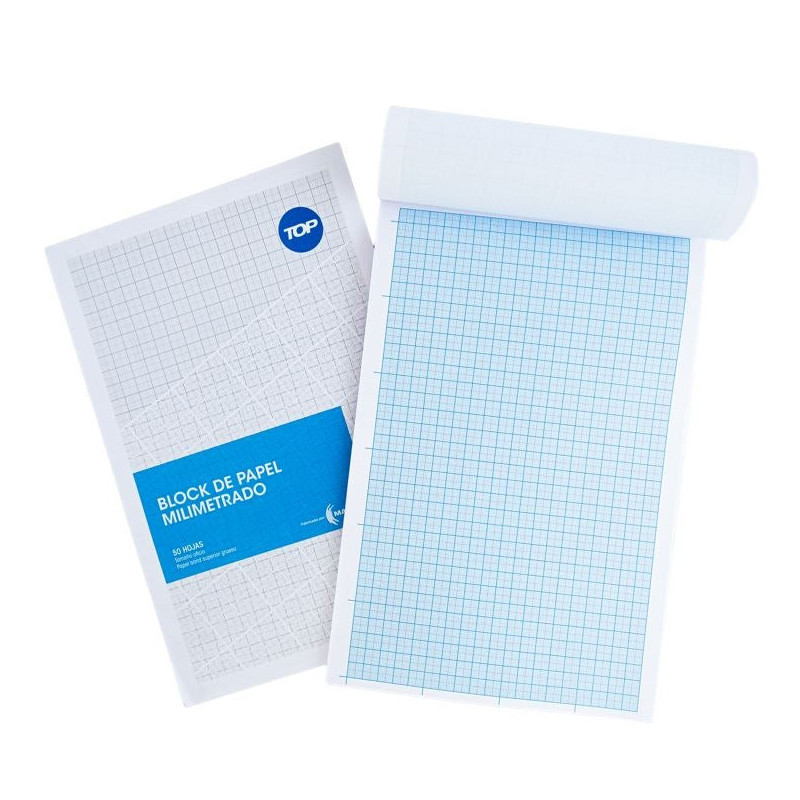 Block Milimetrado TOP Oficio 50 hojas