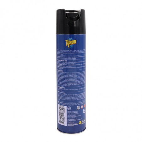 Insecticida en aerosol Tyson Max mata moscas 360 ml (CONSULTA ...
